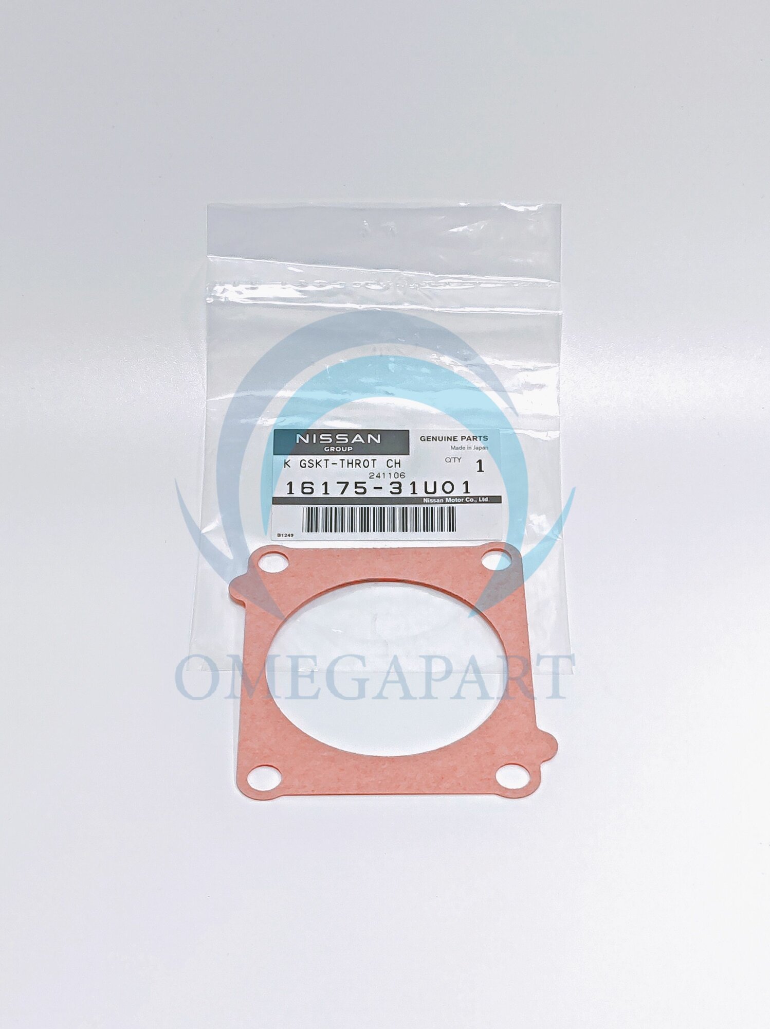 Прокладка дроссельной заслонки, Nissan 1617531U01