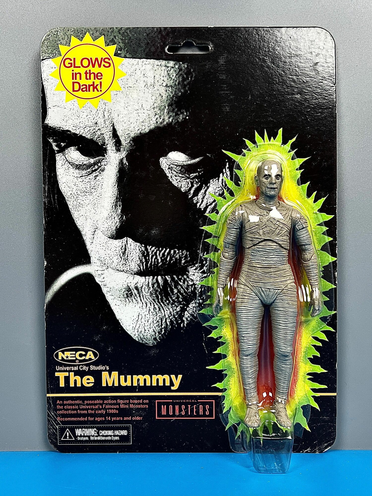 Фигурка The Mummy, Universal Monsters / Оригинал Neca, Glows in the Dark, 19 см. / Мумия, Светится в темноте