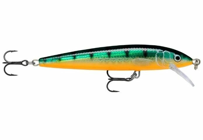Воблер RAPALA Husky Jerk 08 GP суспендер 1,2-1,8м, 8см, 6гр