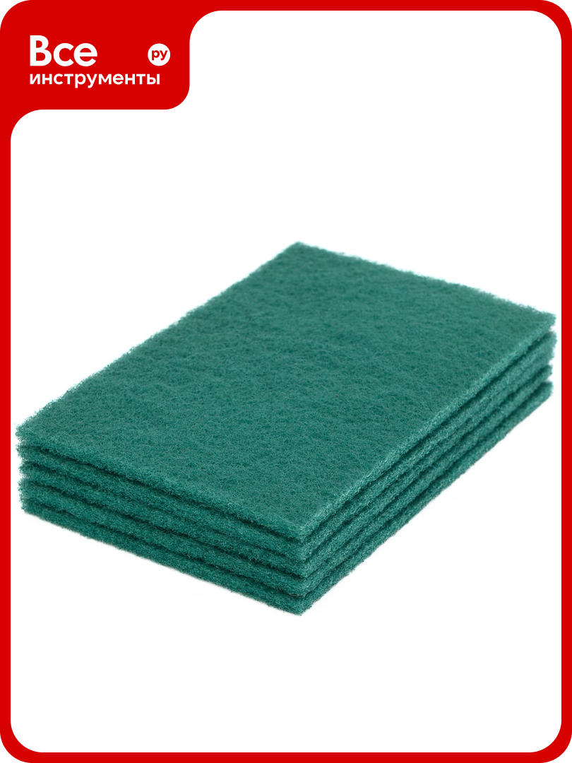 Материал шлифовальный зеленый 230х150х5 мм, 5 шт TILFLEX TL45/5