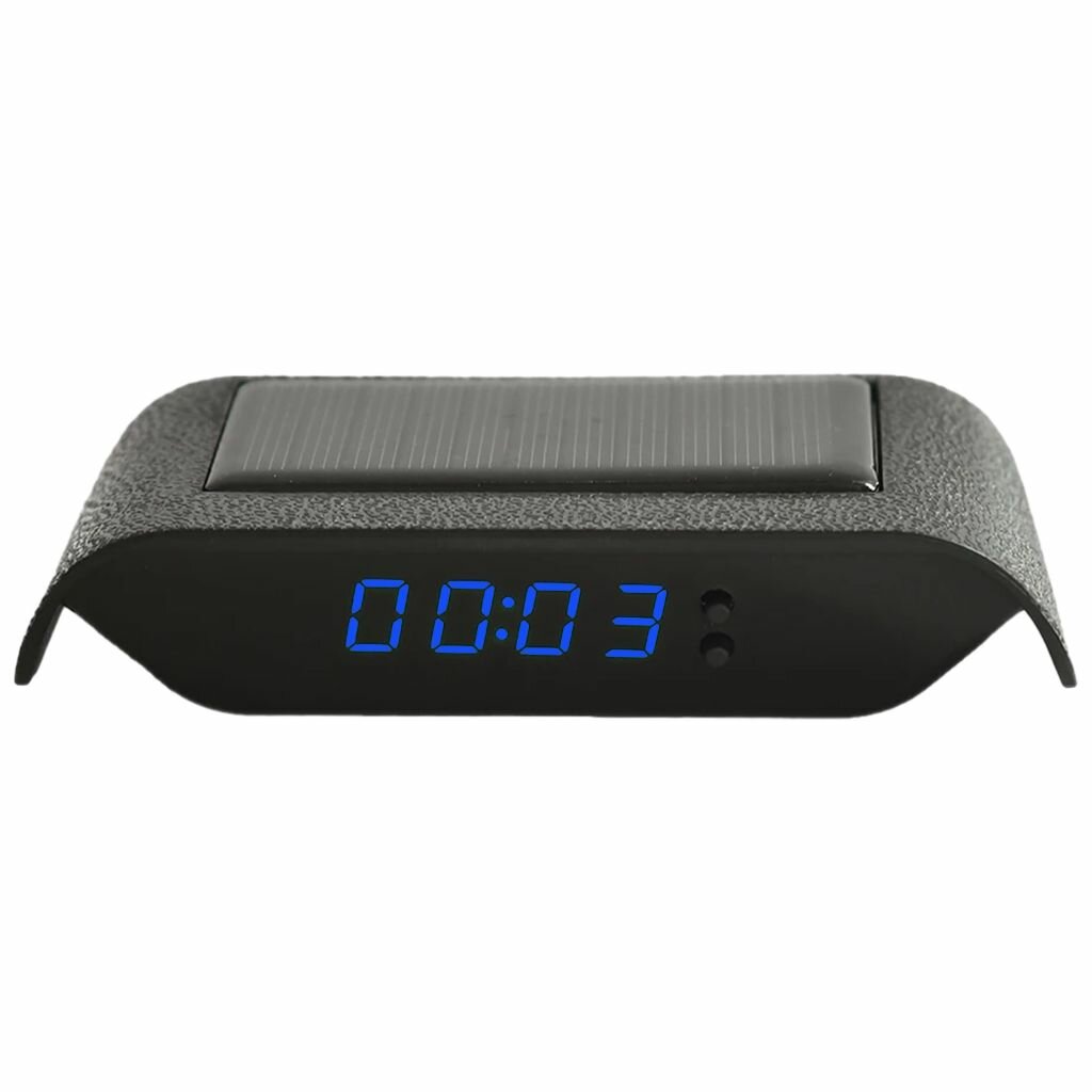 Часы с температурой и подсветкой на солнечной энергии