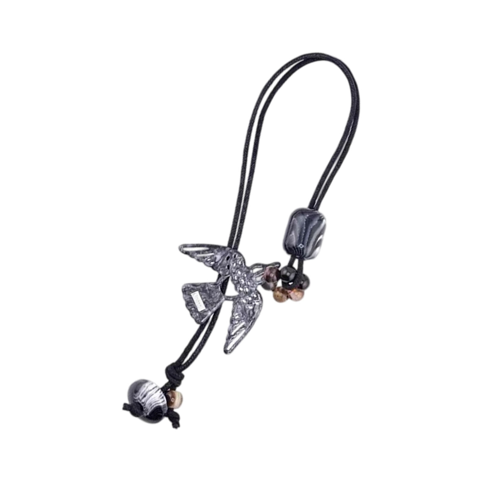 Изящное ожерелье с подвеской в виде птицы/бабочки легкое украшение модный аксессуар