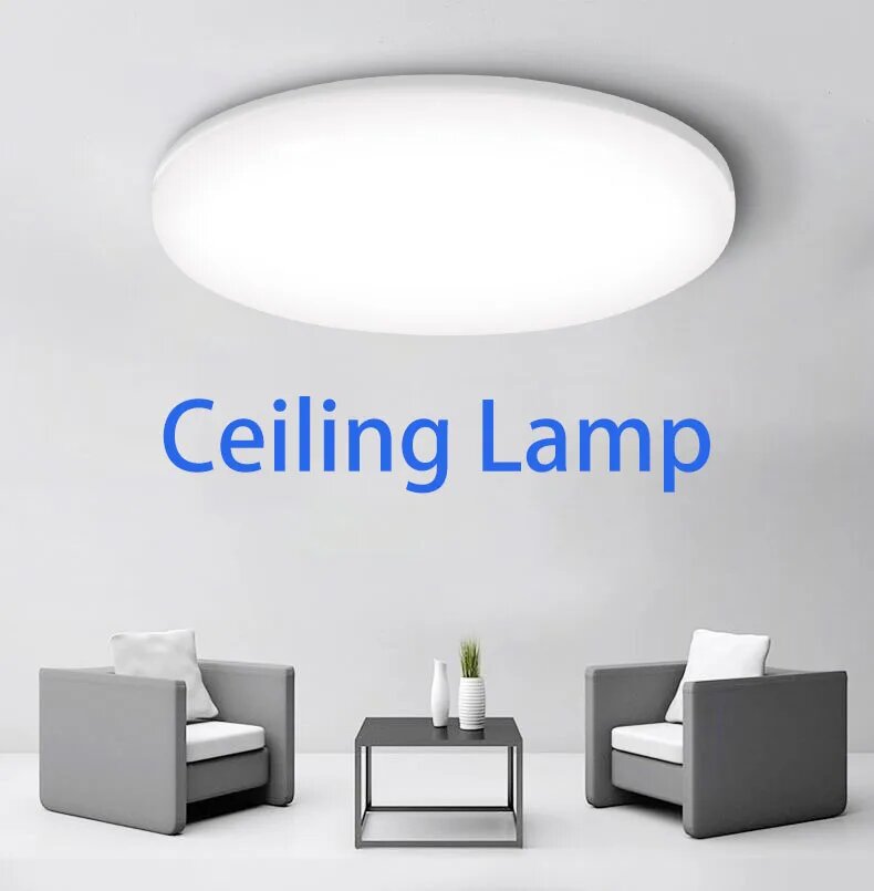 Светодиодный Круглый Потолочный Светильник 15-50 Вт