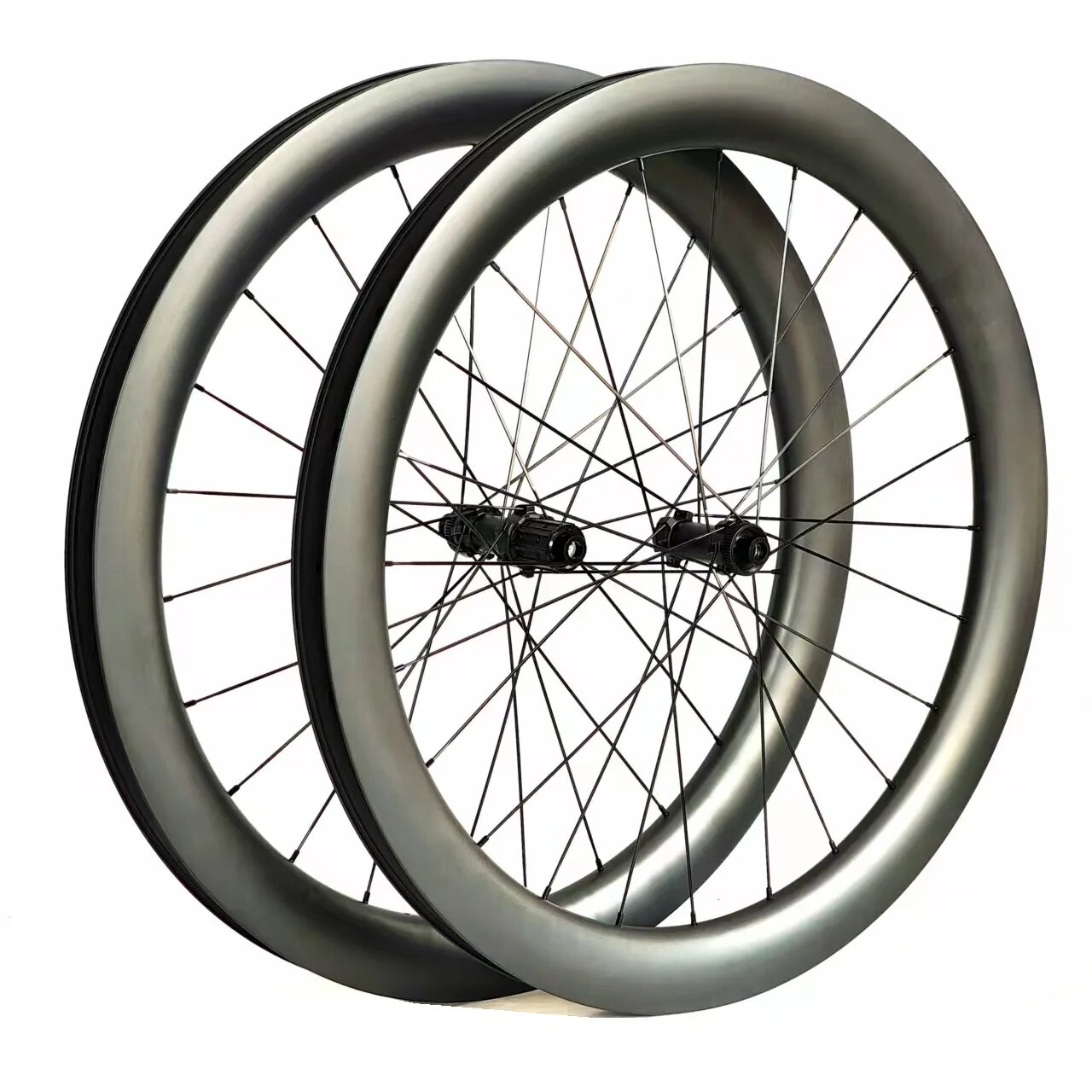 Gravel Carbon колеса 38 мм SuperLight Wheel 36T Normal Weight, UD Matte, Center Lock Hub, SHIMANO HG, 40mm Depth