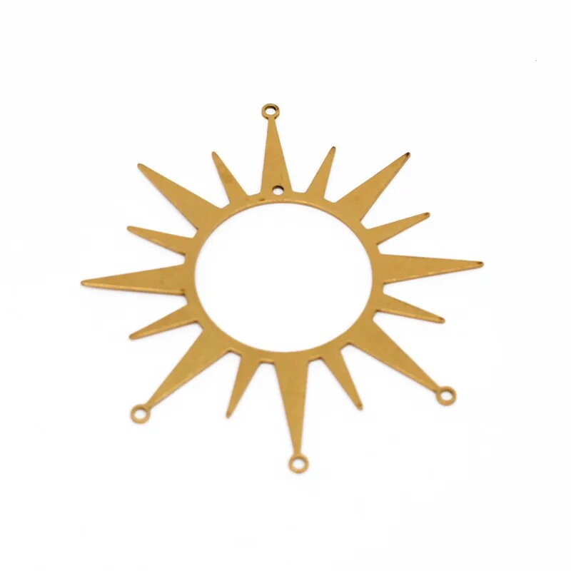 Латунный кулон «Солнце» для подвески A
