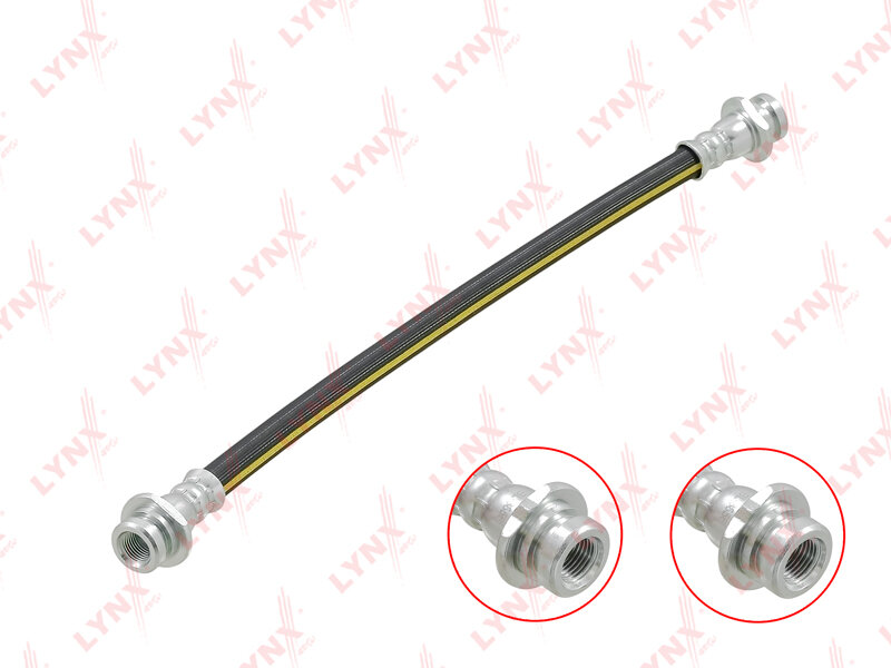LYNXauto Шланг тормозной задний NISSAN Sunny 79-95 / Bluebird 80-91 / Micra 82-92