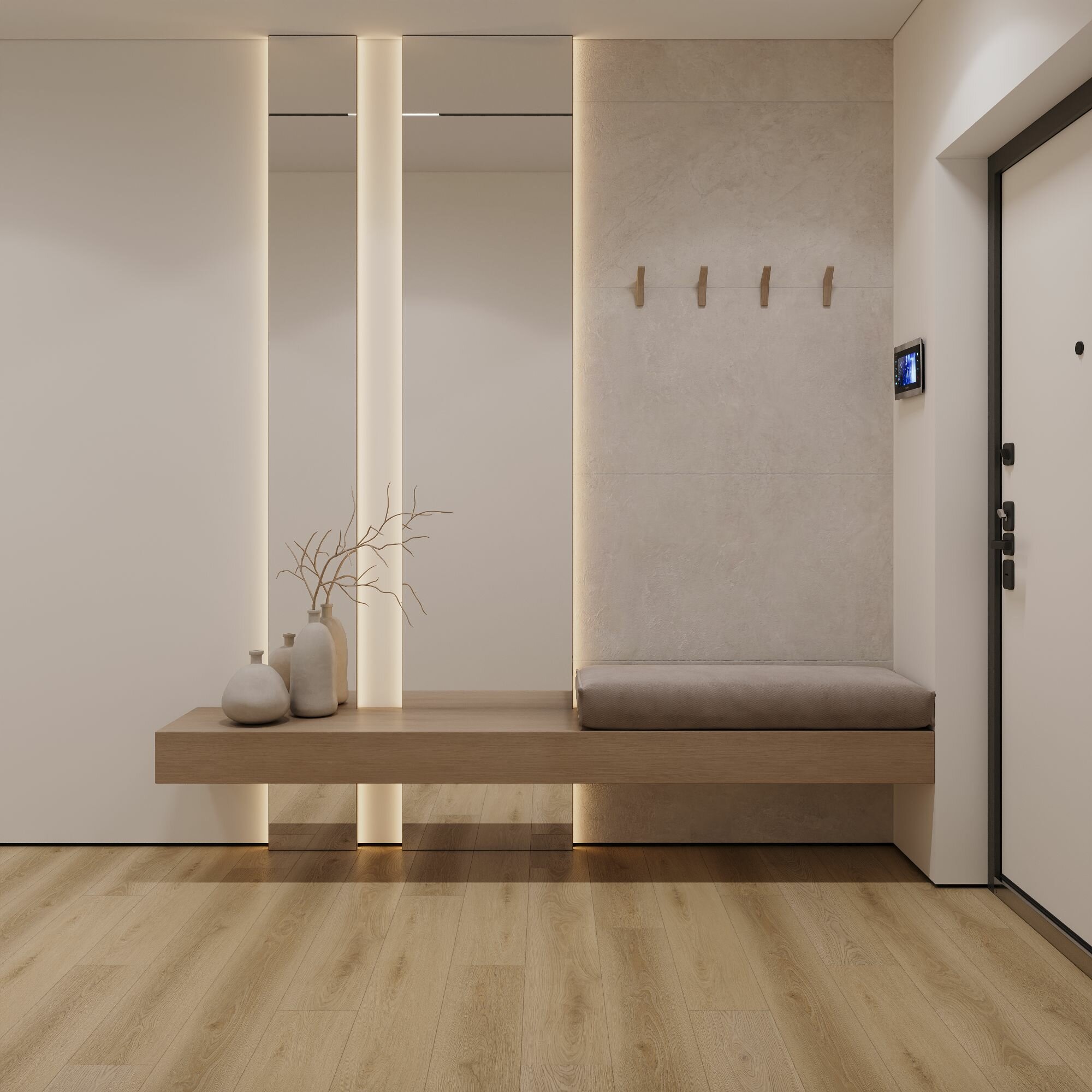 Кварц виниловый ламинат Floorwood Consulate 0,5 защ. слой 5 мм толщина Дуб Эдиальти ( 1,7568 кв. м.)