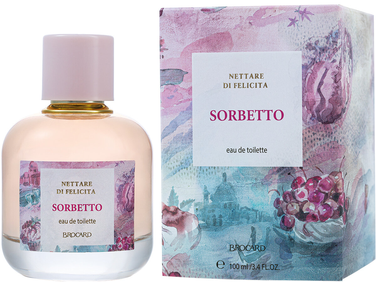 BROCARD Нектар Счастья "сорбетто" туалетная вода женская 100мл