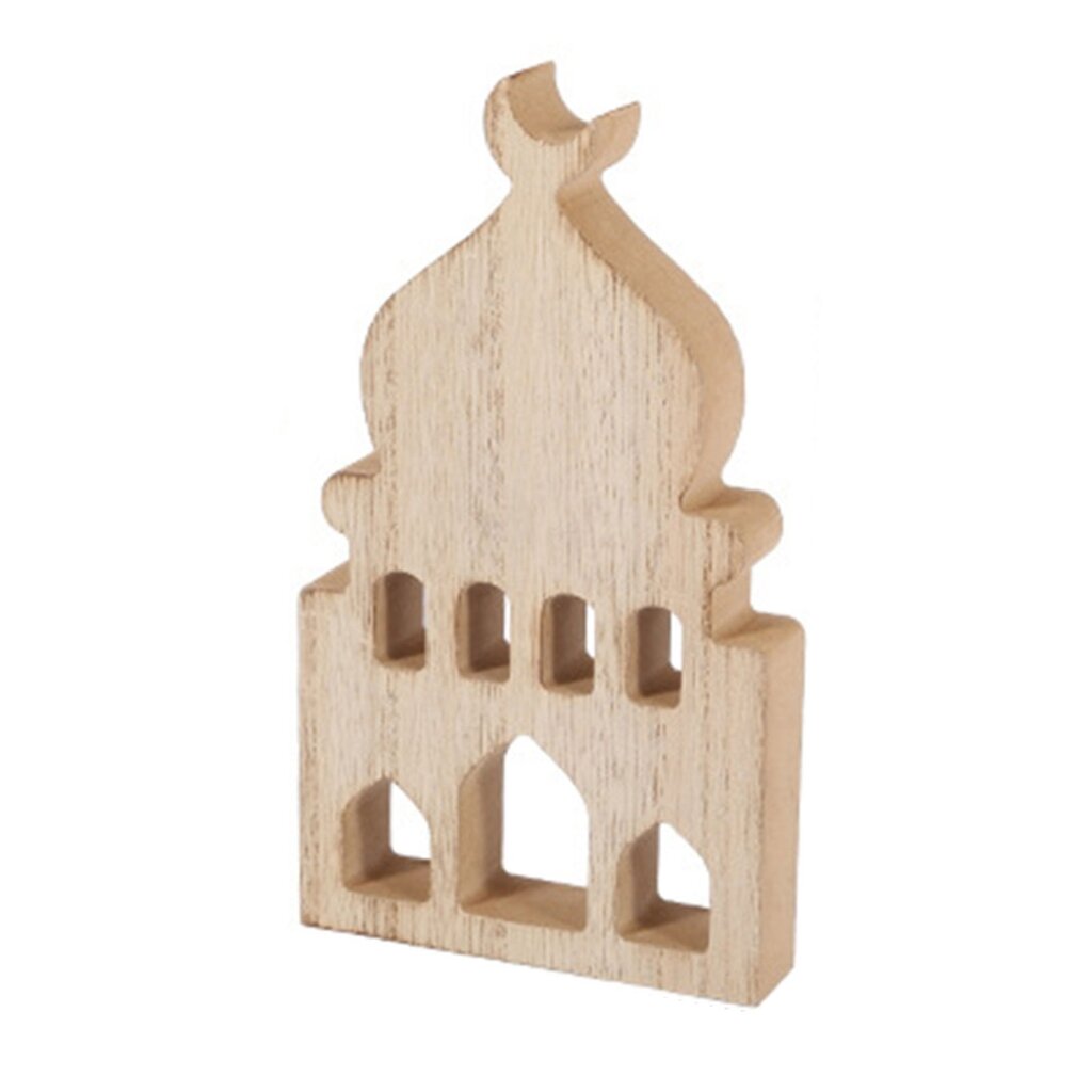 Деревянные украшения Рамаданы украшения для исламских мусульманских событий подарки на вечерин