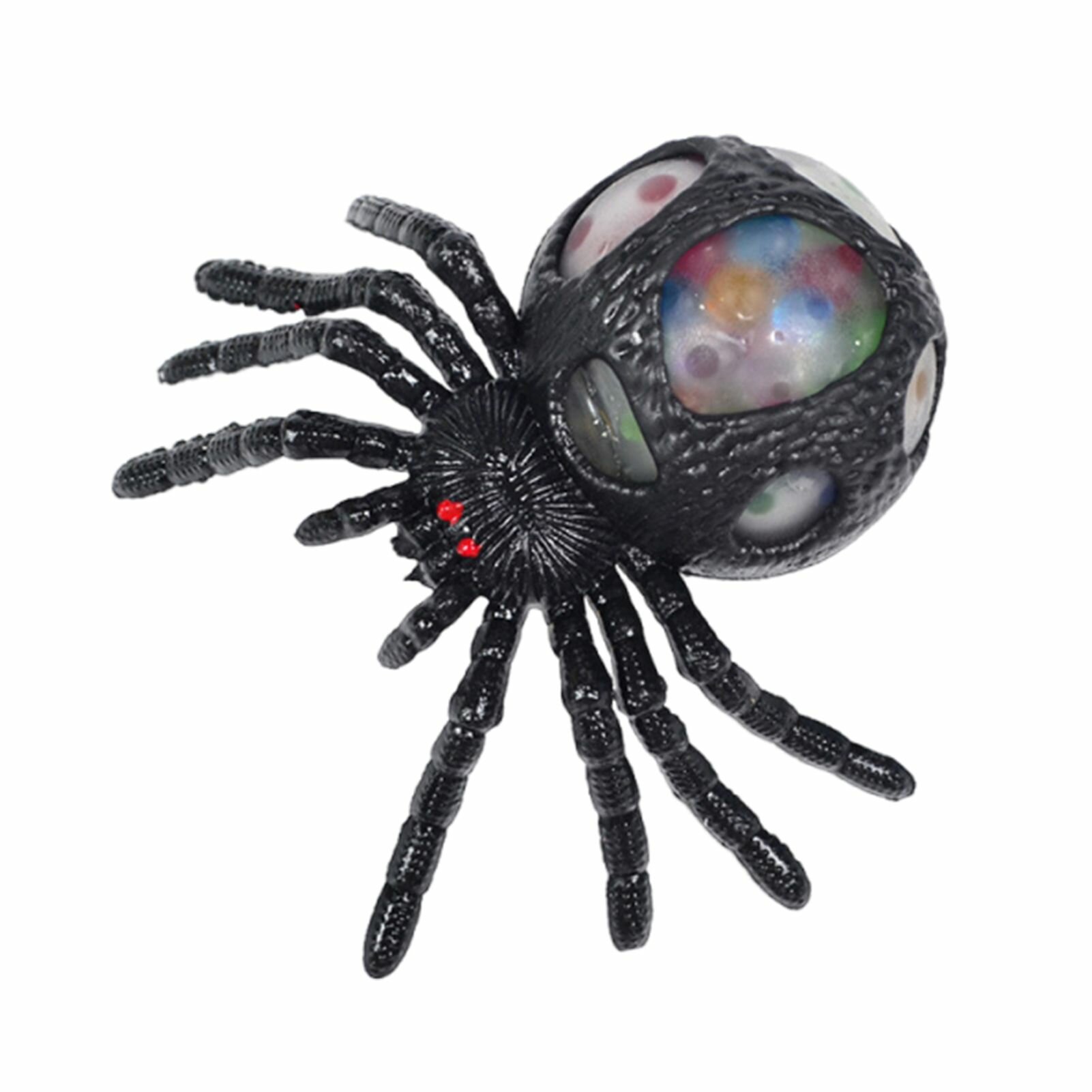 Черная Игрушка-Паук Красочный Шарик Spider Tr Детские игрушки