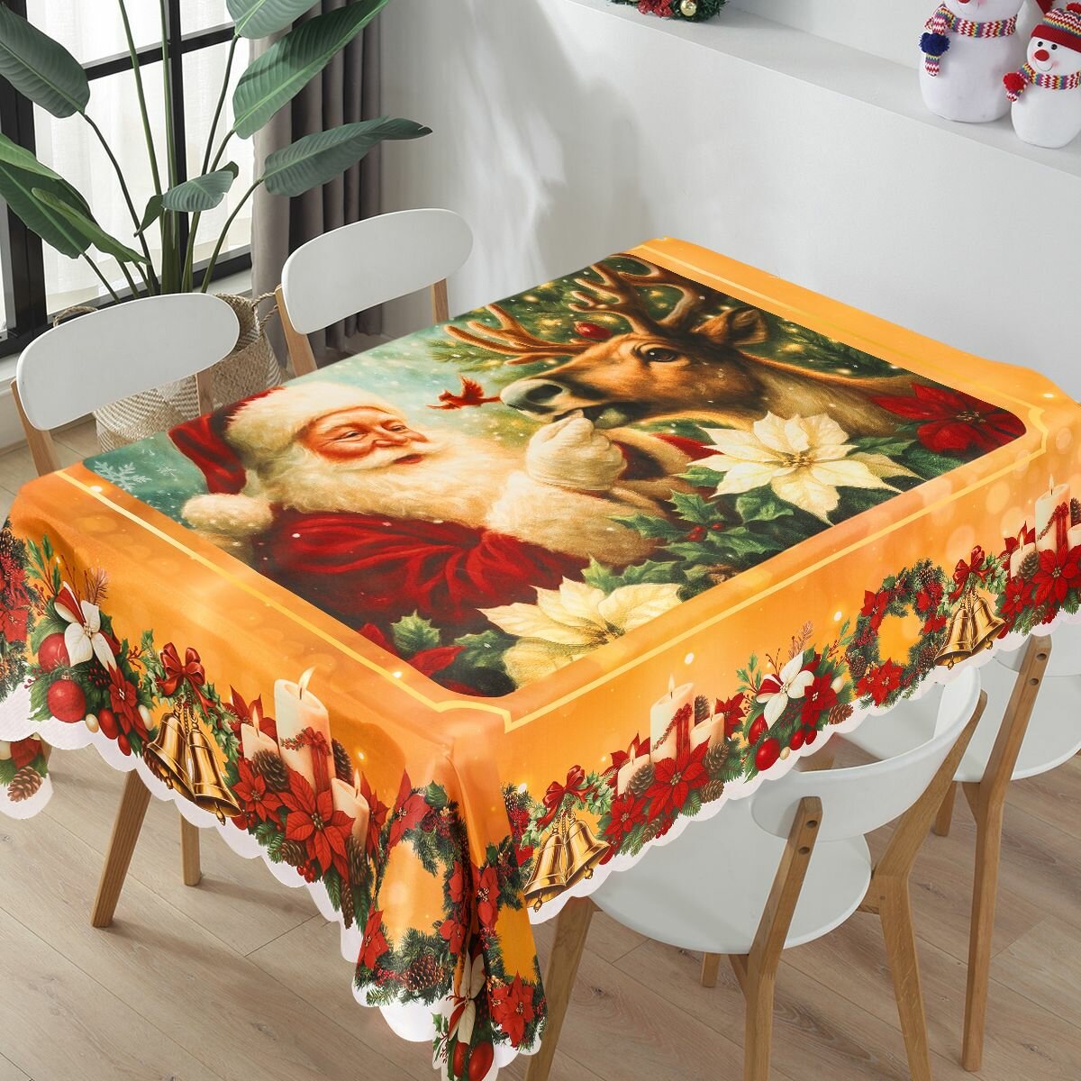 Скатерть Полиэстер 150x150см