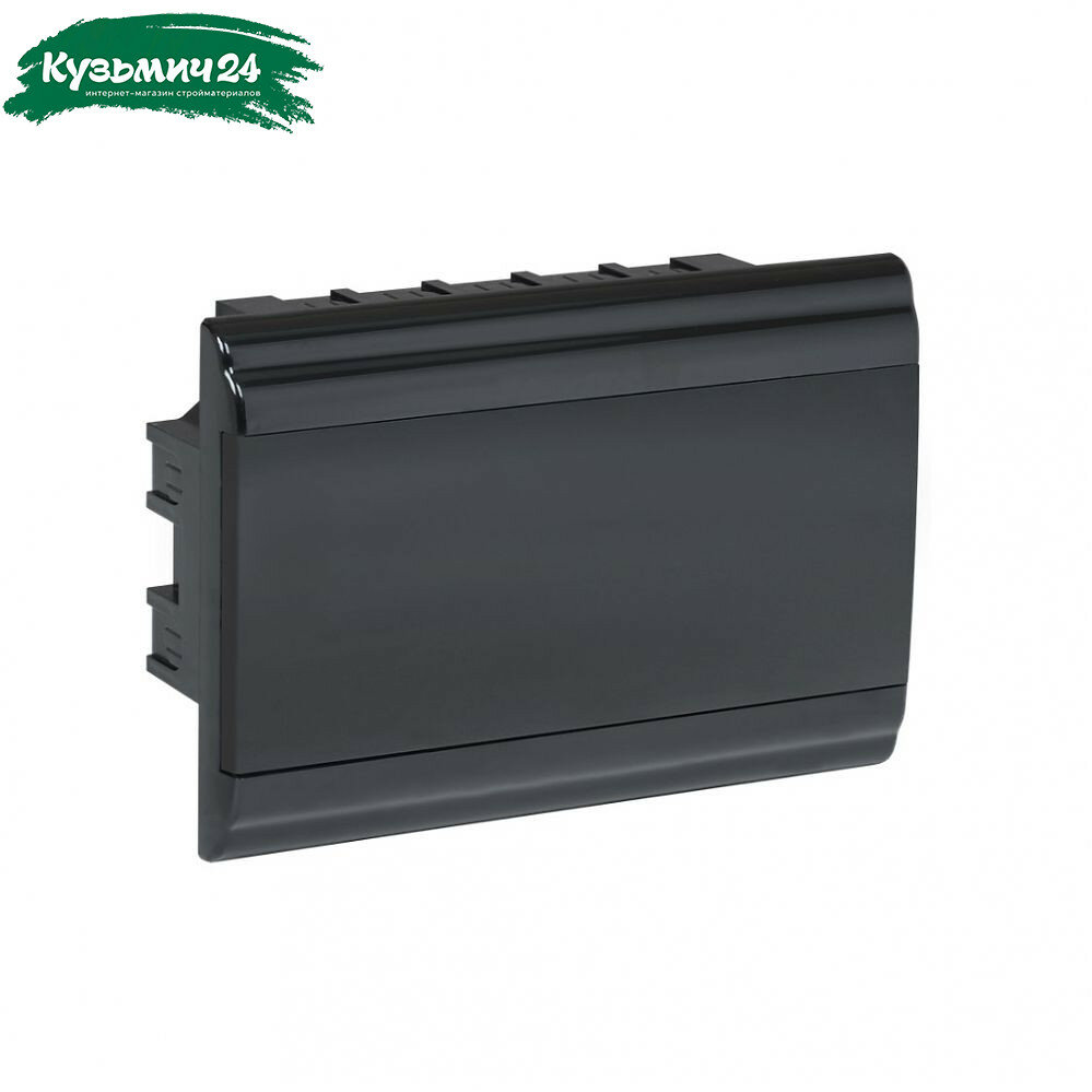 Корпус пластиковый встраиваемый IEK Prime РВ-П-12, IP41, MKP13-V-01-12-41-K02, черный