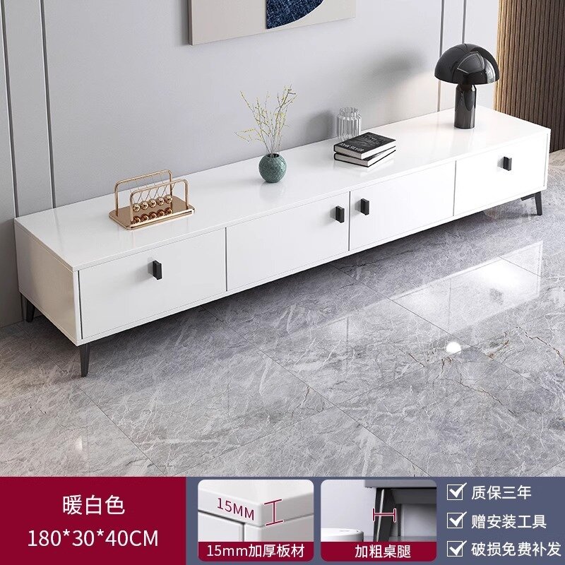 ТВ-тумба для гостиной, домашнего использования, новая модель 2025 года, напольная, современная, простая, для небольших квартир, интегрированная тумба для телевизора