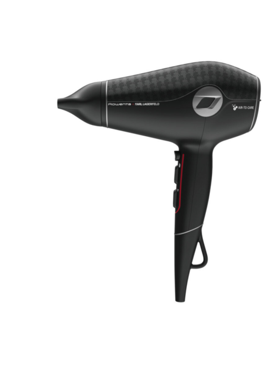 Фен Rowenta Glow Addict CV613LF0 черный/красный