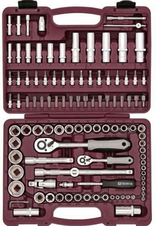 Набор инструмента универсальный 108пр.1/4", 1/2"DR UTS0108 ун.108пр.1/4", 1/2"DR Thorvik