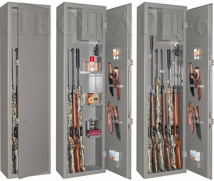 Оружейный сейф GunSafe Леопард-6