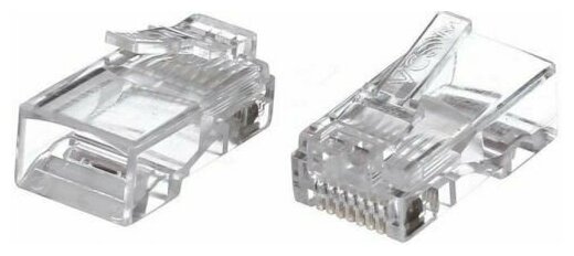 Коннектор VCOM VNA2200-1/100 RJ-45 (8P8C) для UTP кабеля 5 кат (100 шт)