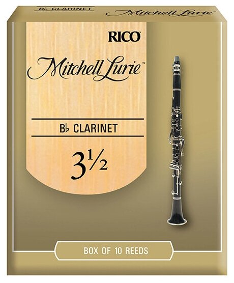 Трости для кларнета Bb D'Addario Woodwinds Rico RML10BCL350