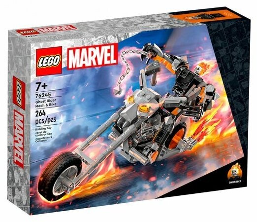 LEGO Super Heroes 76245 Робот и мотоцикл Призрачного Гонщика