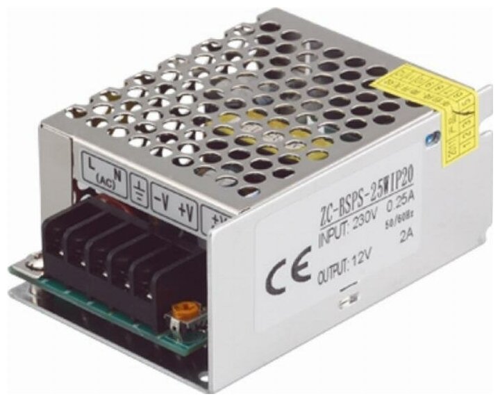 Блок питания для светодиодных лент JazzWay BSPS 25W IP20