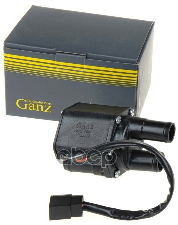 Кран печки электр. (безсальниковый) (3 патрубка) ГАЗ-3302 (Бизнес) GANZ арт. GRC06020