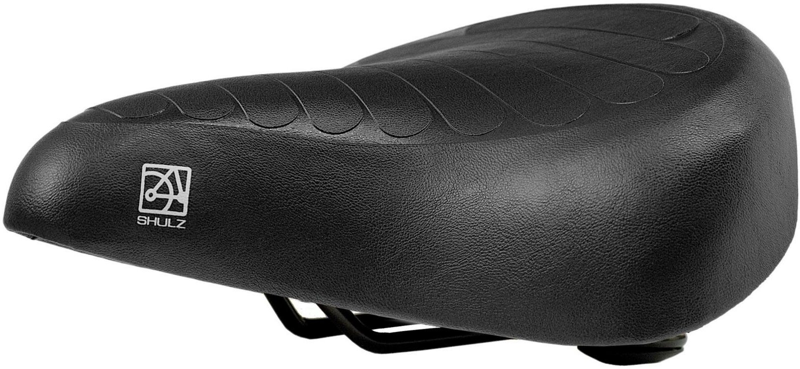 Седло SHULZ KRABI YBT-8046 260х240мм черн. с черн. рейл.