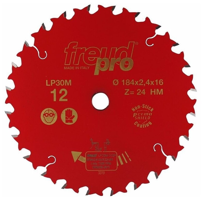 Диск пильный по дереву FREUD PRO 235х25 мм LP30M022