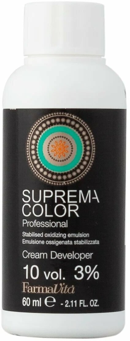 Крем оксигент Suprema Cream Developer 10 вол (3%) 60 мл, Farmavita, 1360