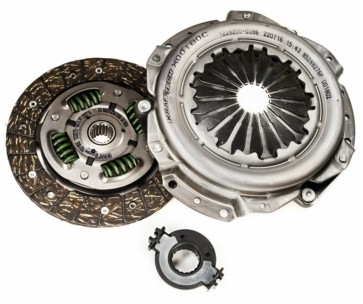 Сцепление Peugeot 206, 306 1,4 W04180C KraftTech арт. W04180C