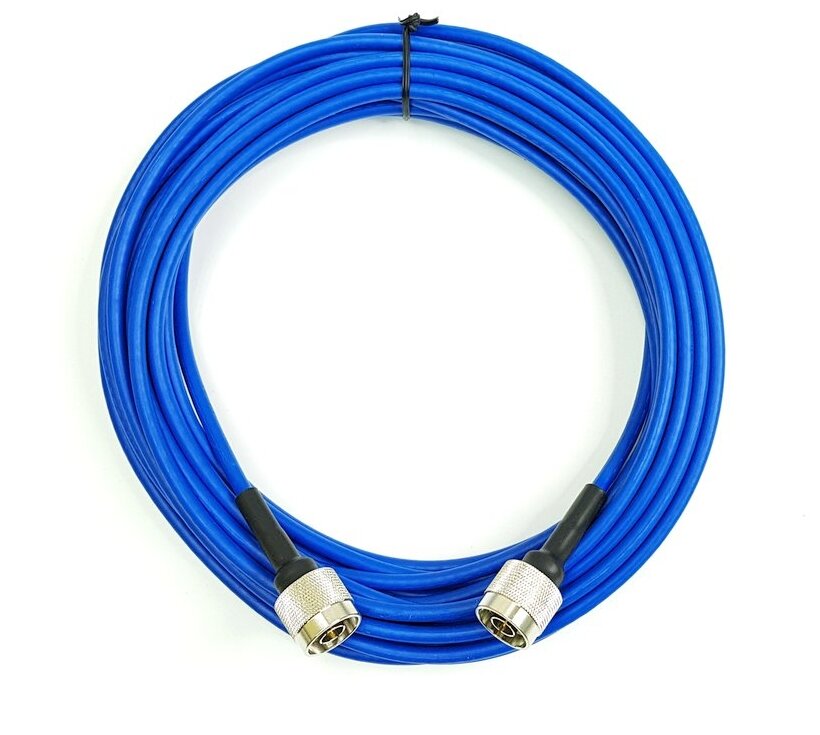 Кабельная сборка с разъемами N-male(N-111F), RG-58, 10 метров