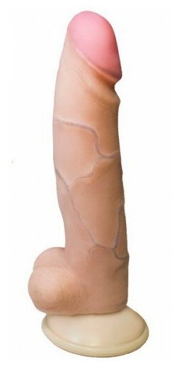 LOVETOY (А-Полимер) Фаллоимитатор REAL Standard из неоскин - 14 см, телесный