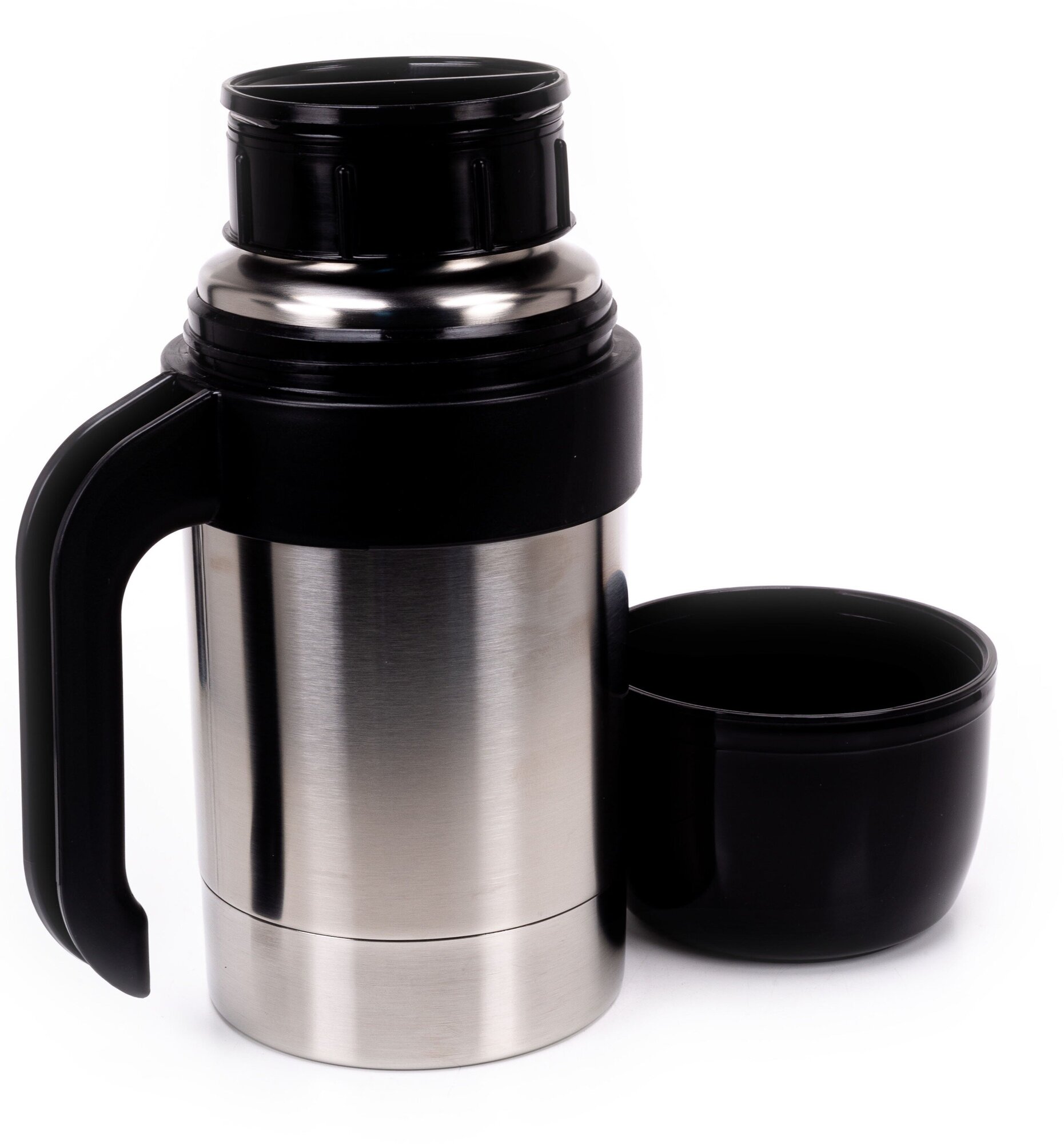 Термос Амет Турист-Н с узким горлом нержавеющая сталь 1л