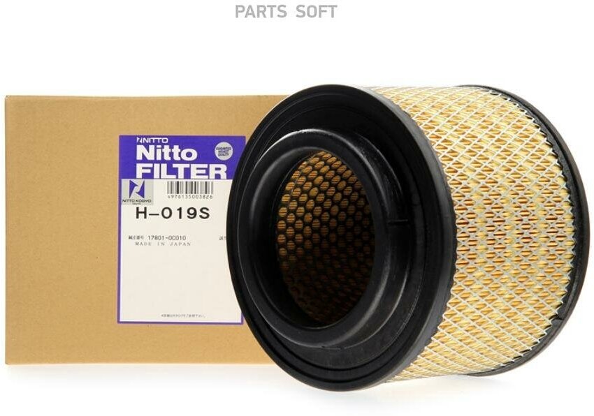 Фильтр воздушный Nitto NITTO H019S | цена за 1 шт