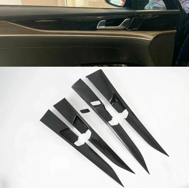 Карбоновые накладки на дверные карты Киа К5 - Kia K5 (2020, 2021, 2022)