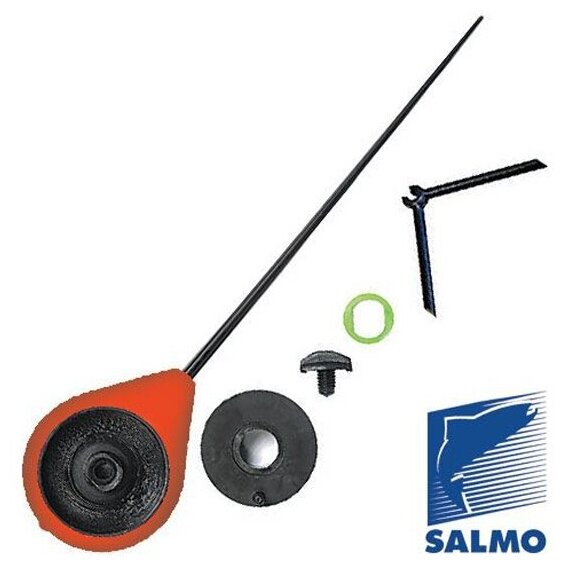 Удочка-балалайка зимняя Salmo SPORT 24.3см красн.