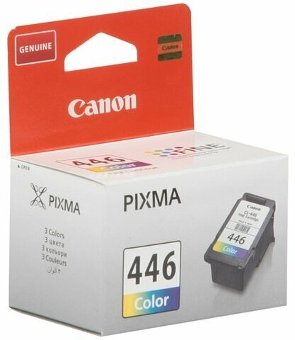 Картридж Canon Картридж Canon CL-446 (трехцветный) для PIXMA MG2440/2540 (9мл)