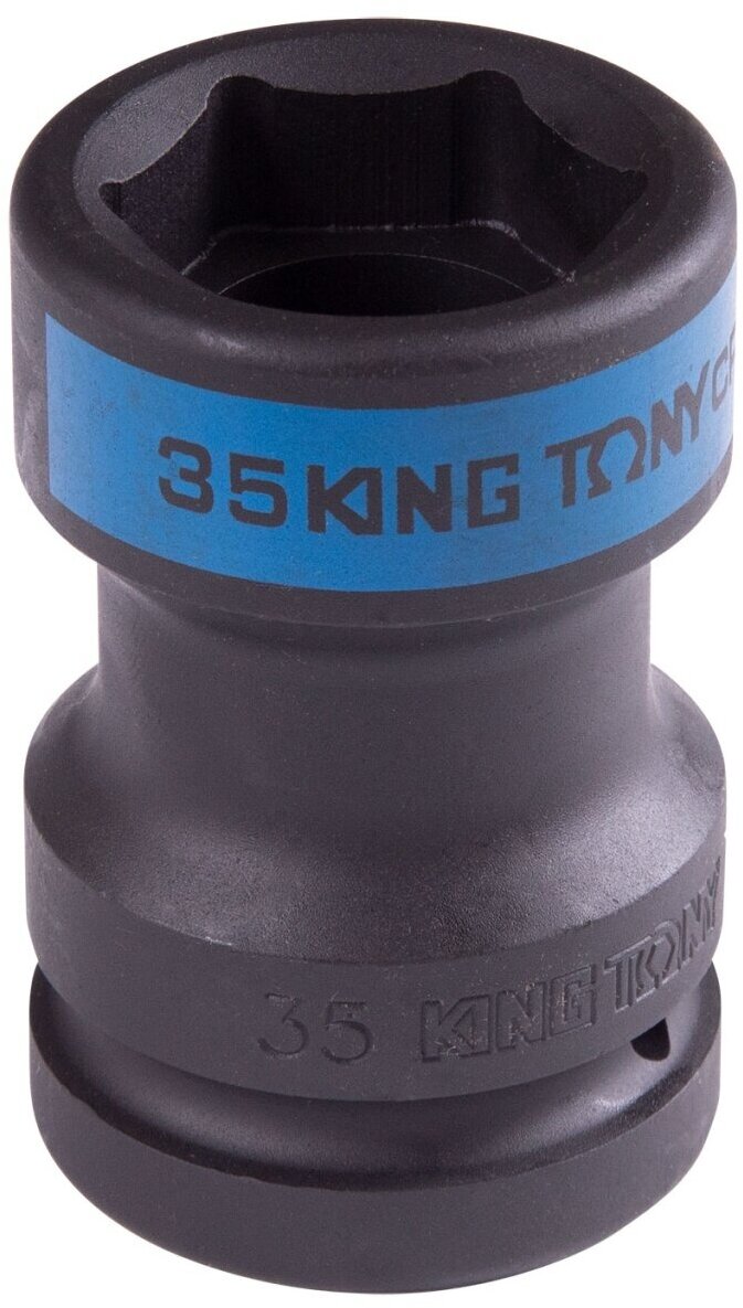Головка торцевая ударная 1", Square 17 мм х Hex 35 мм, футорочная KING TONY 85451735M