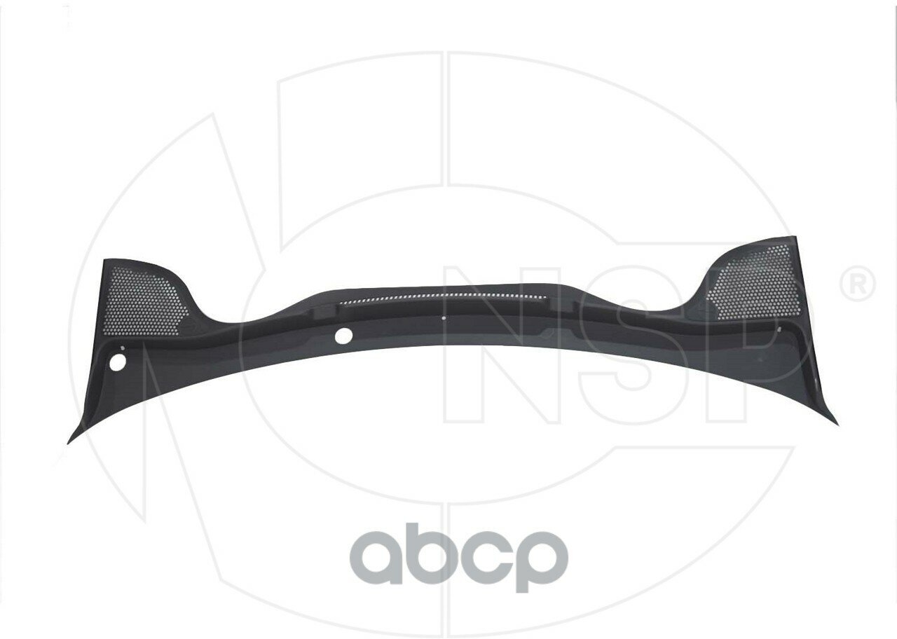 Панель щеток стеклоочистителя VOLKSWAGEN POLO V sedan 09-20 NSP арт. NSP086R1819415C9B9