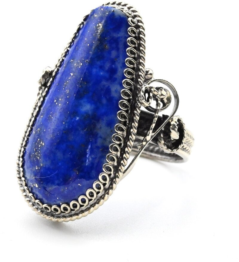 Кольцо, лазурит