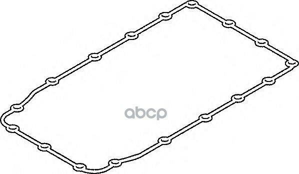 Прокладка поддона картон технический Elring арт. 198150