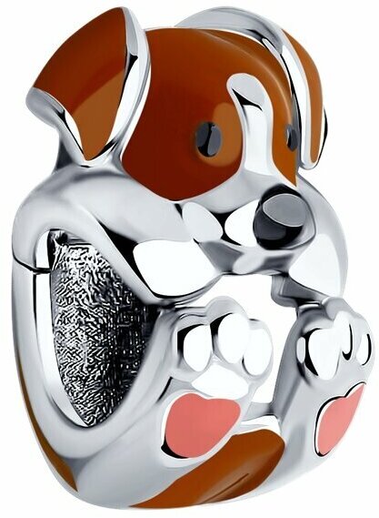 Подвеска, серебро, 925 проба, родирование, эмаль