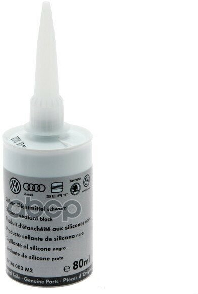 Герметик силиконовый (черный), 80 мл, шт VAG арт. D174003M2