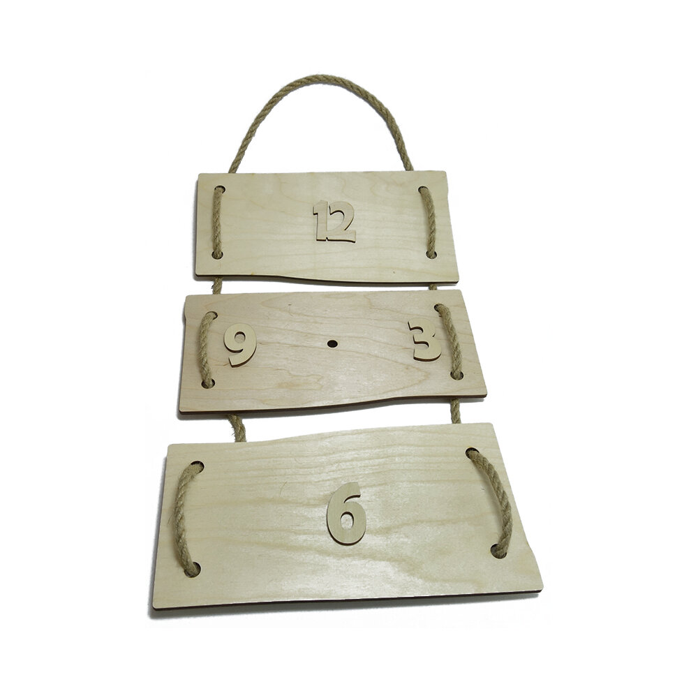 Mr. Carving ВД-898 Часы из фанеры декоративная заготовка для декора интерьера