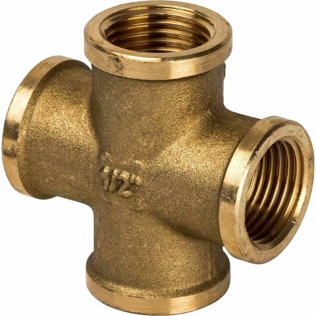 Крестовина ВР 1/2" STOUT