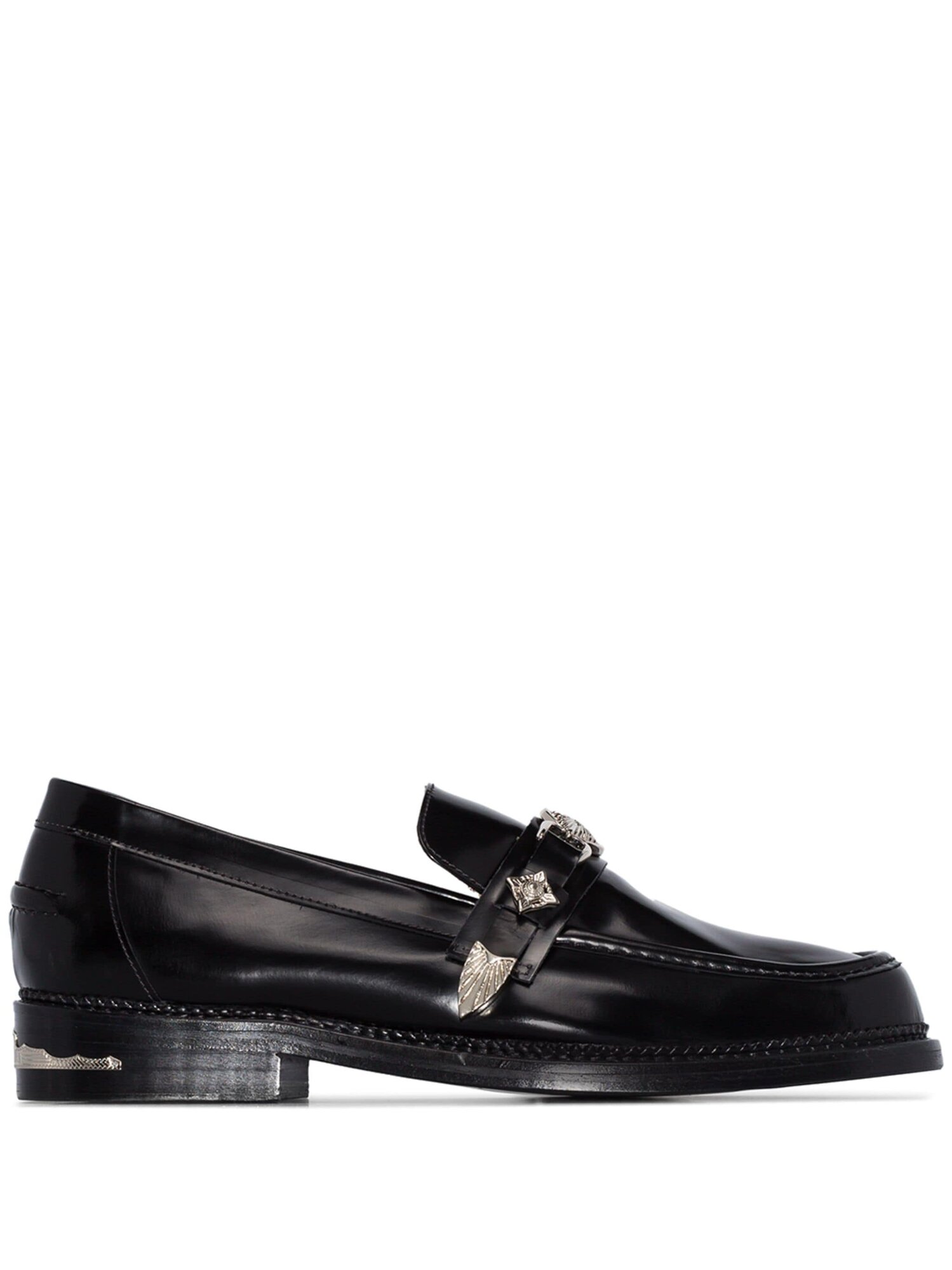Лоферы Buckled strap loafers