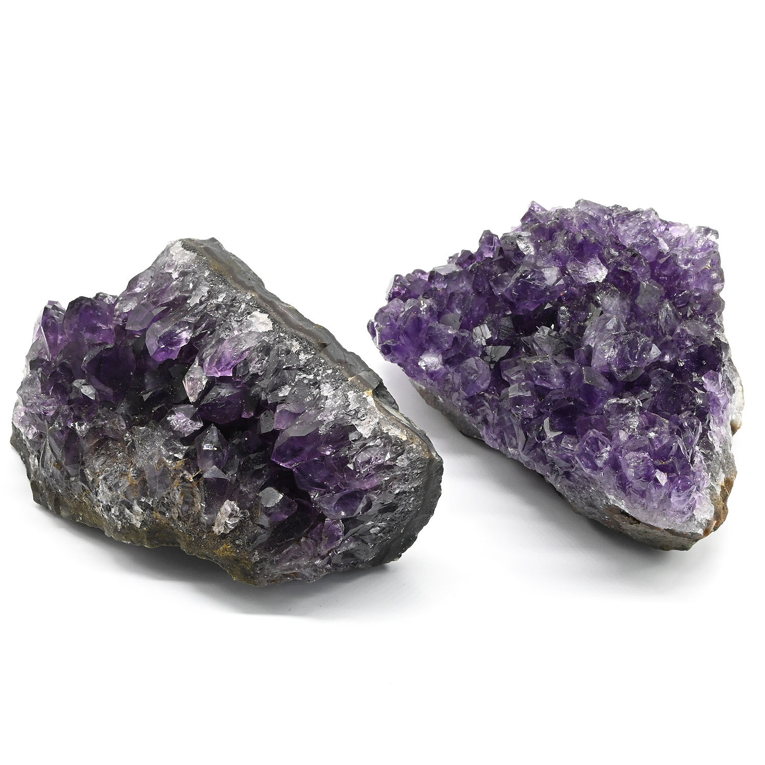 Друза Аметист Бразильский 80*60*41мм, 200-229г .