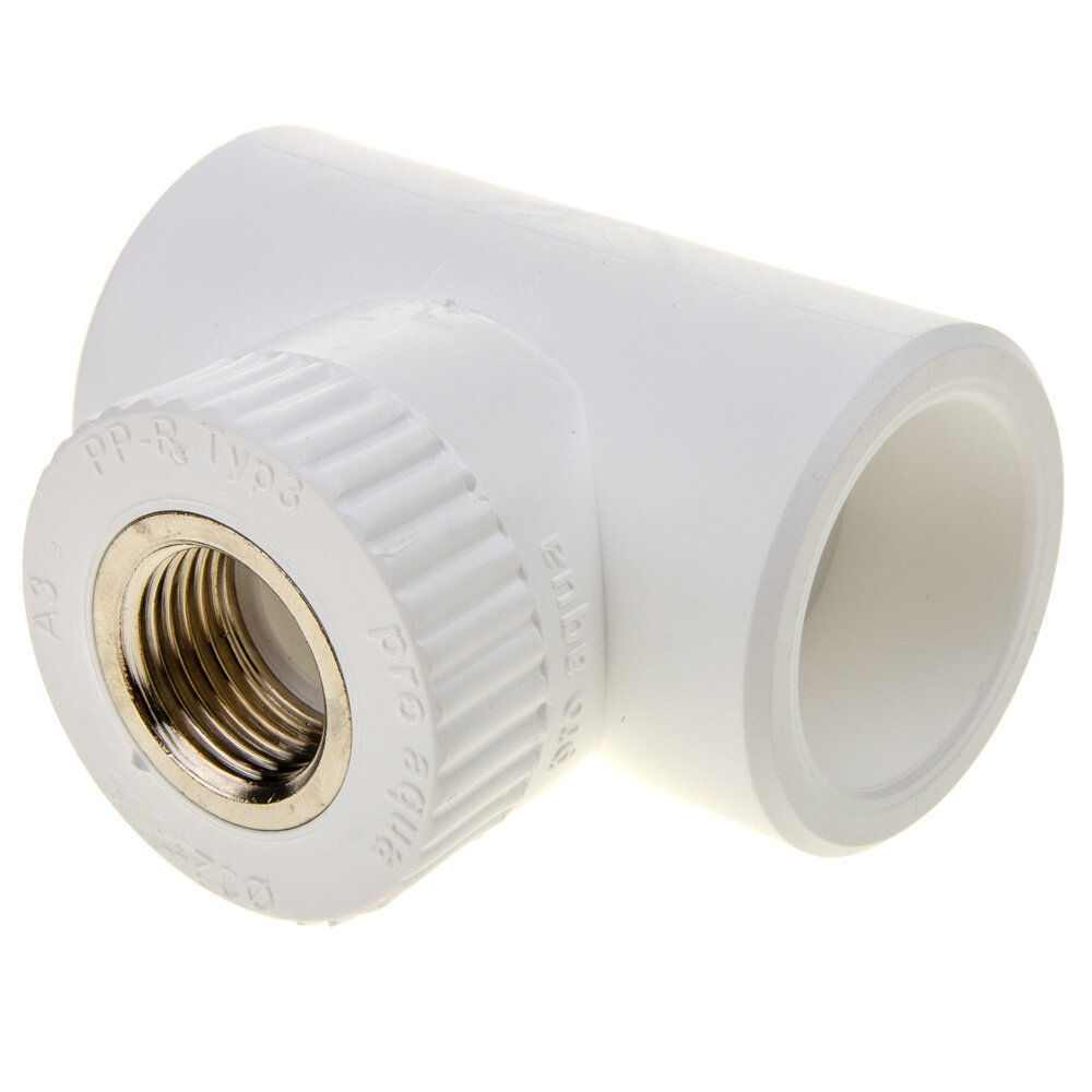 ProAqua Тройник комб. с внутренней резьбой 32 х 1/2" полипропиленовый