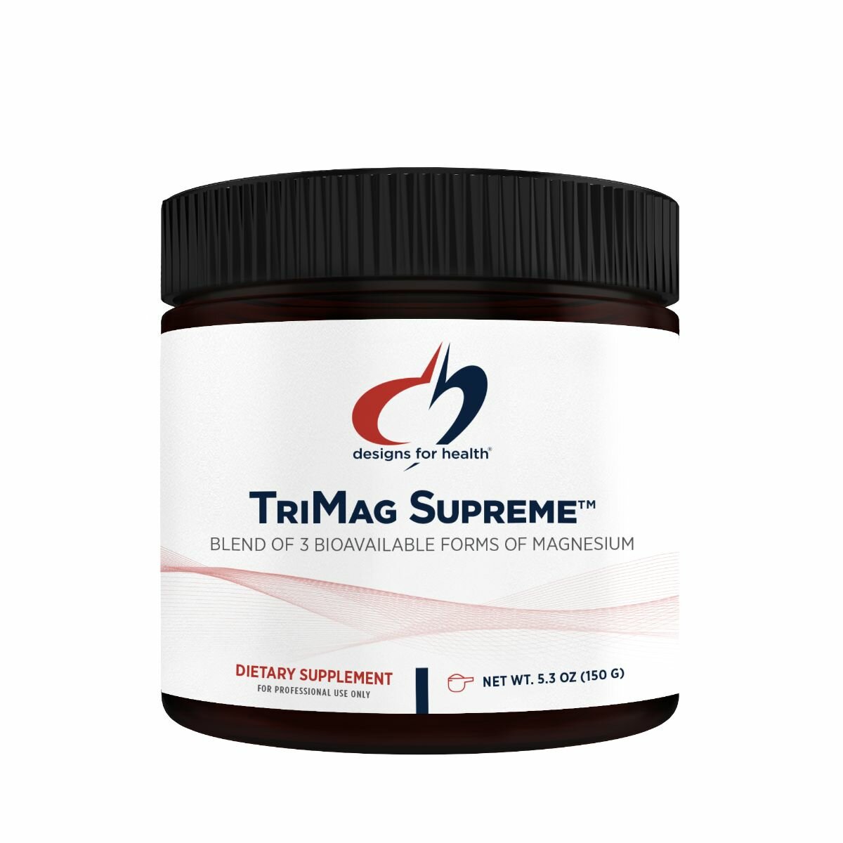Designs for Health, TriMag Supreme, магний в порошке, поддержка сердечно-сосудистой системы, 150 г