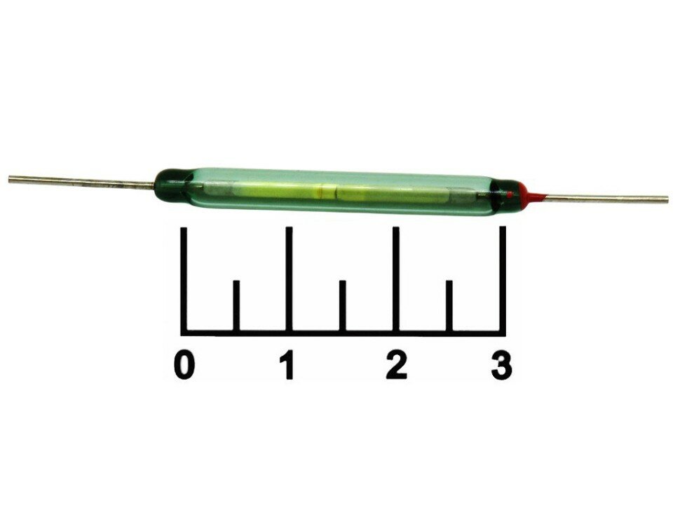 Геркон 4.2*37мм 2pin 1A/250V 20W КЭМ-6 (А)