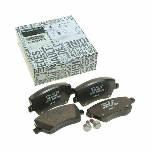 Передние тормозные колодки для Renault Lada Largus, Vesta, Nissan Note, Clio, Duster - 410608481R